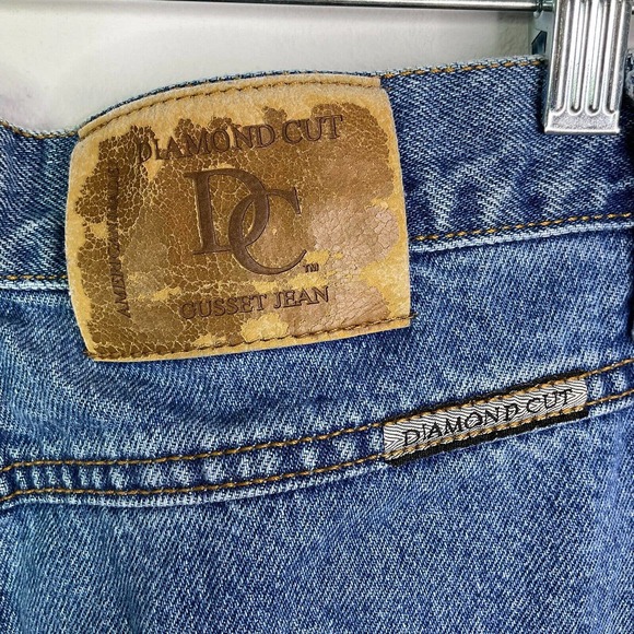 Diamond Gusset Jeans | Jeans | Vintage Diamond Cut Gusset Denim Blue ...